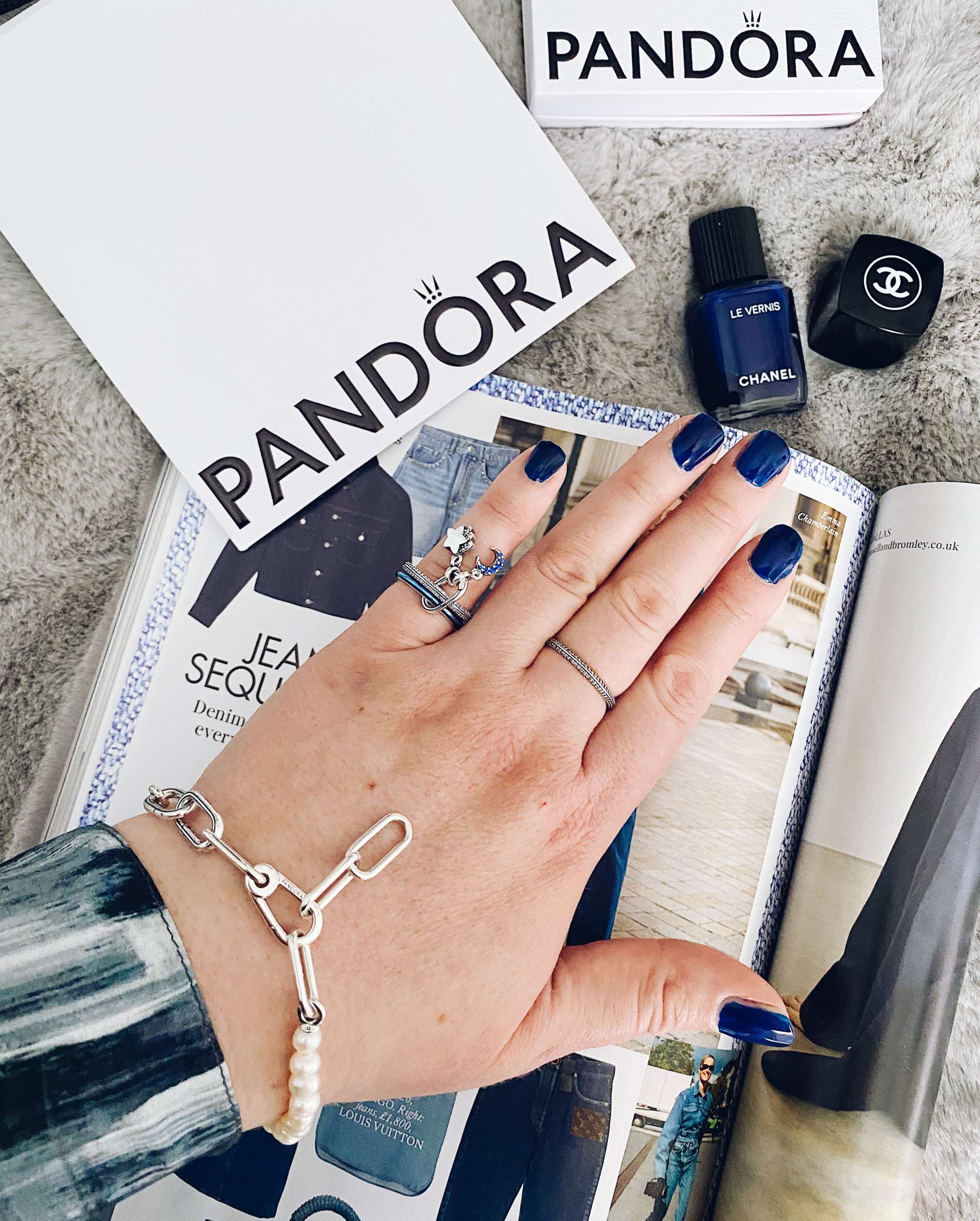 Pandora ME Pearl Bracelet Review JacquardFlower
